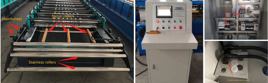 Gearbox Drive Sheet Roll Forming Machine