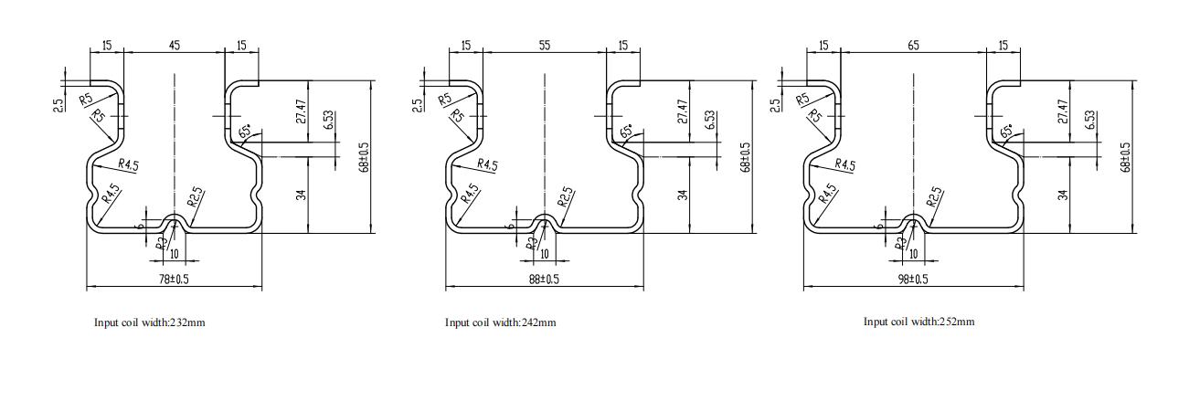 Pallet Rack Roll Forming Machine